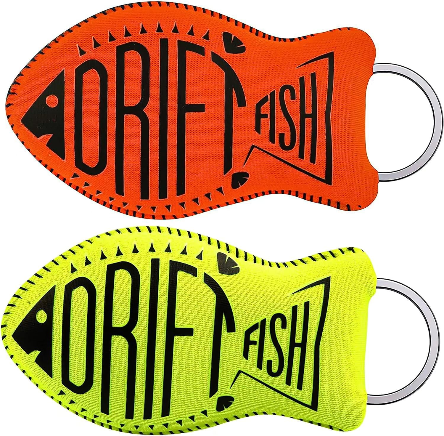Floating Keychain Key Float | Jumbo Size | Float 6 Keys | High Visibility | Waterproof | Boating ...