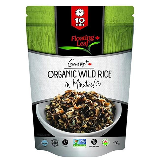 Floating Leaf 311483 4 oz Rice Wild Organic Minutes Ready - Pack of 6 ...