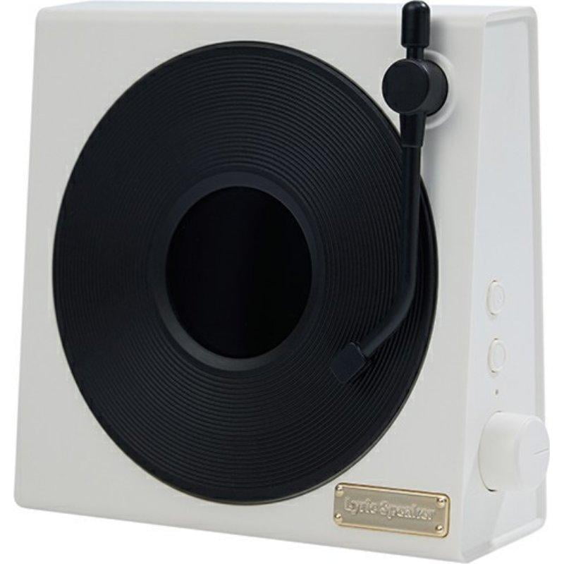 Floating Lyrics Bluetooth Speaker Retro Wireless With White Noise Sleep ...