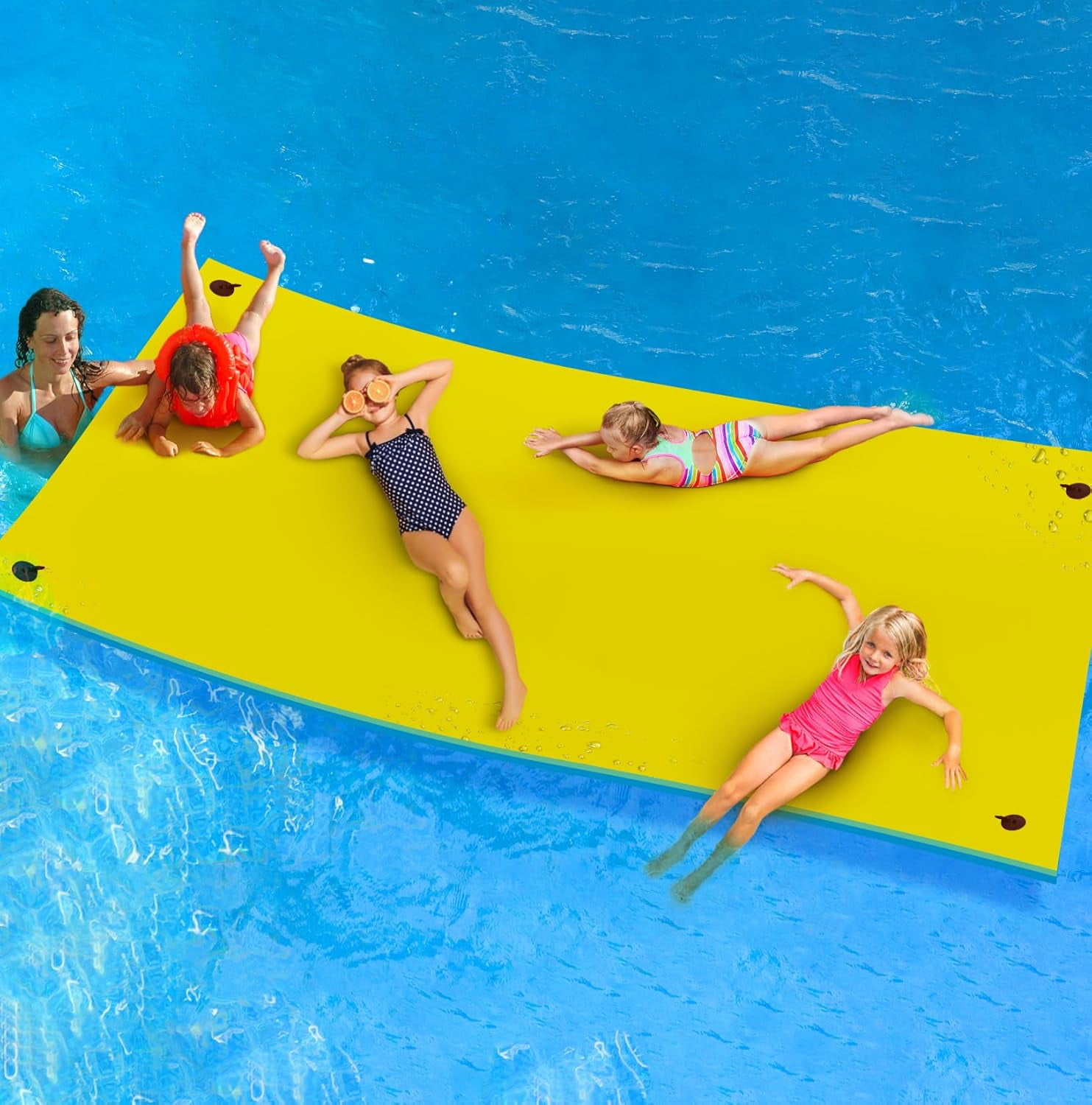 Floating Mat for Lake - Water Mat - Lily Pad Floating Mat for Lake ...