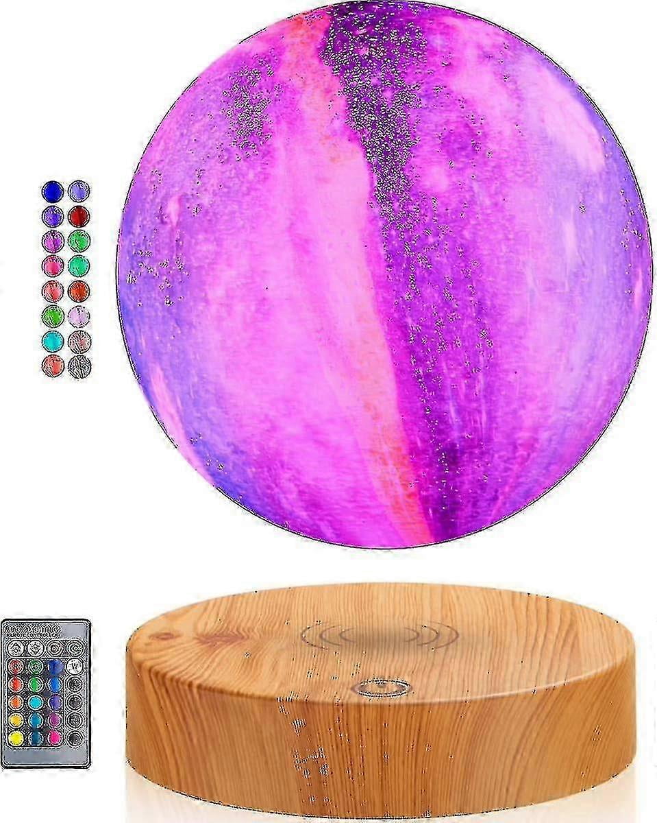 Floating Moon Lamp, Floating 3d Moonlight Spinning Led Moon Magnetic ...