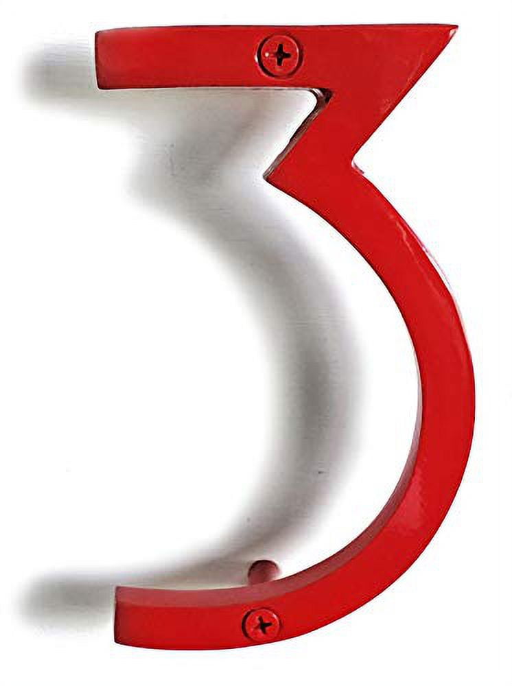 Floating Mount Shadow House Address Number, Modern Metal Numbers for ...