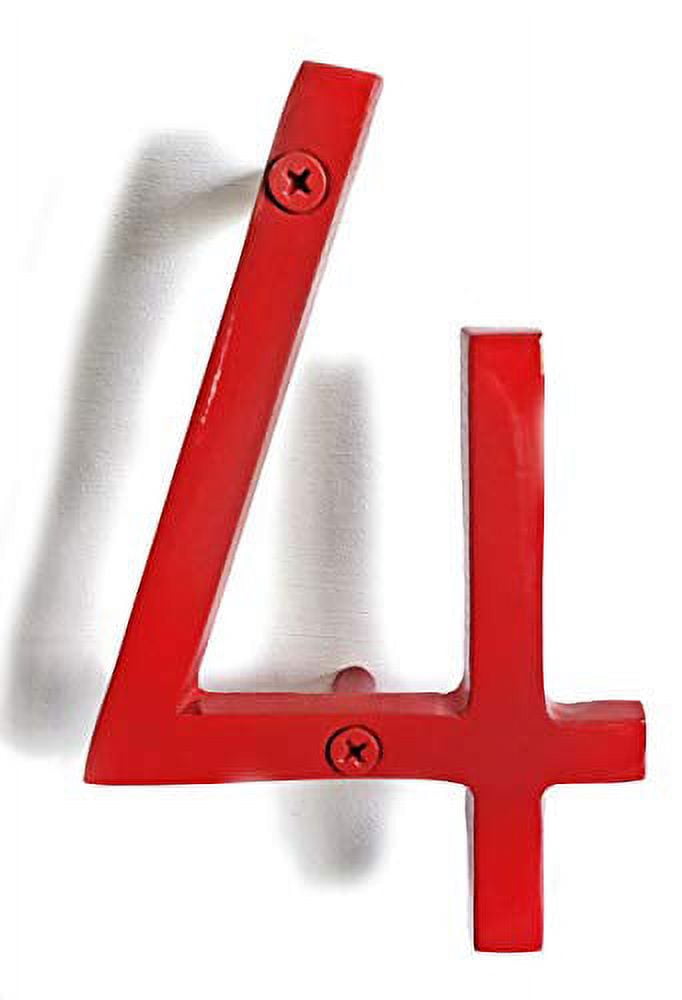 Floating Mount Shadow House Address Number, Modern Metal Numbers for ...