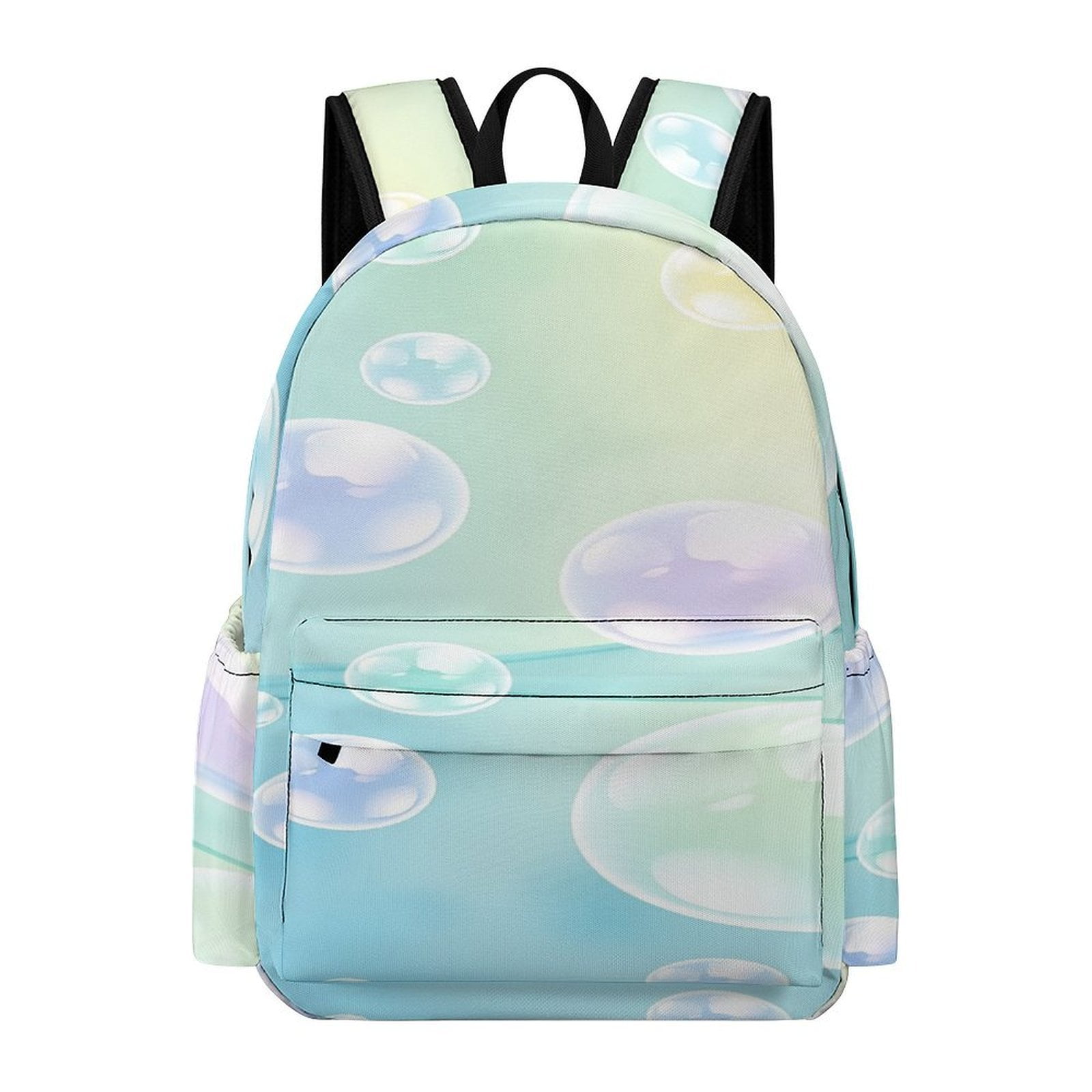 Floating Pastel Bubbles Backpack Teenagers Student School Bags Laptop ...