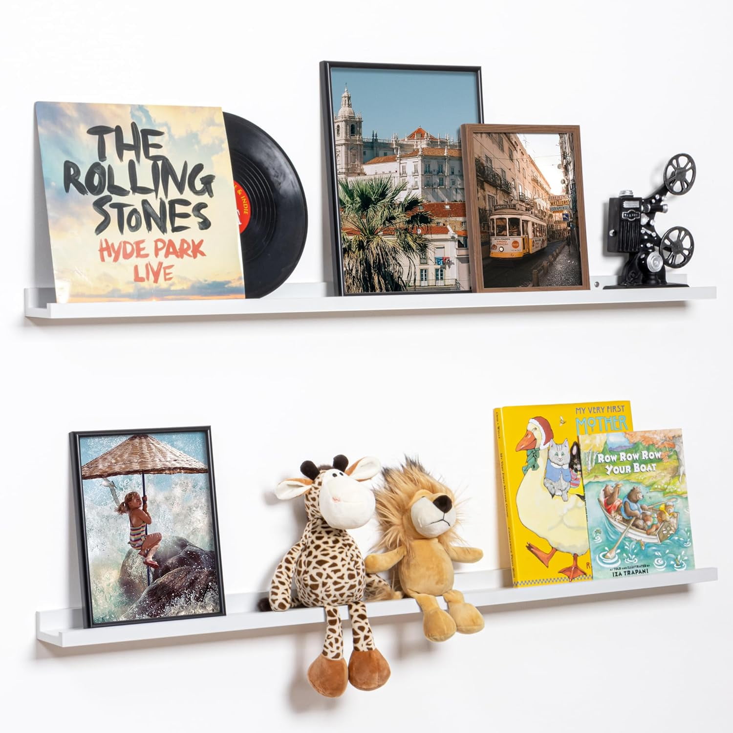 Floating Picture Ledge Shelves for Wall Set of 2 95 Picture Ledge Shelf ...