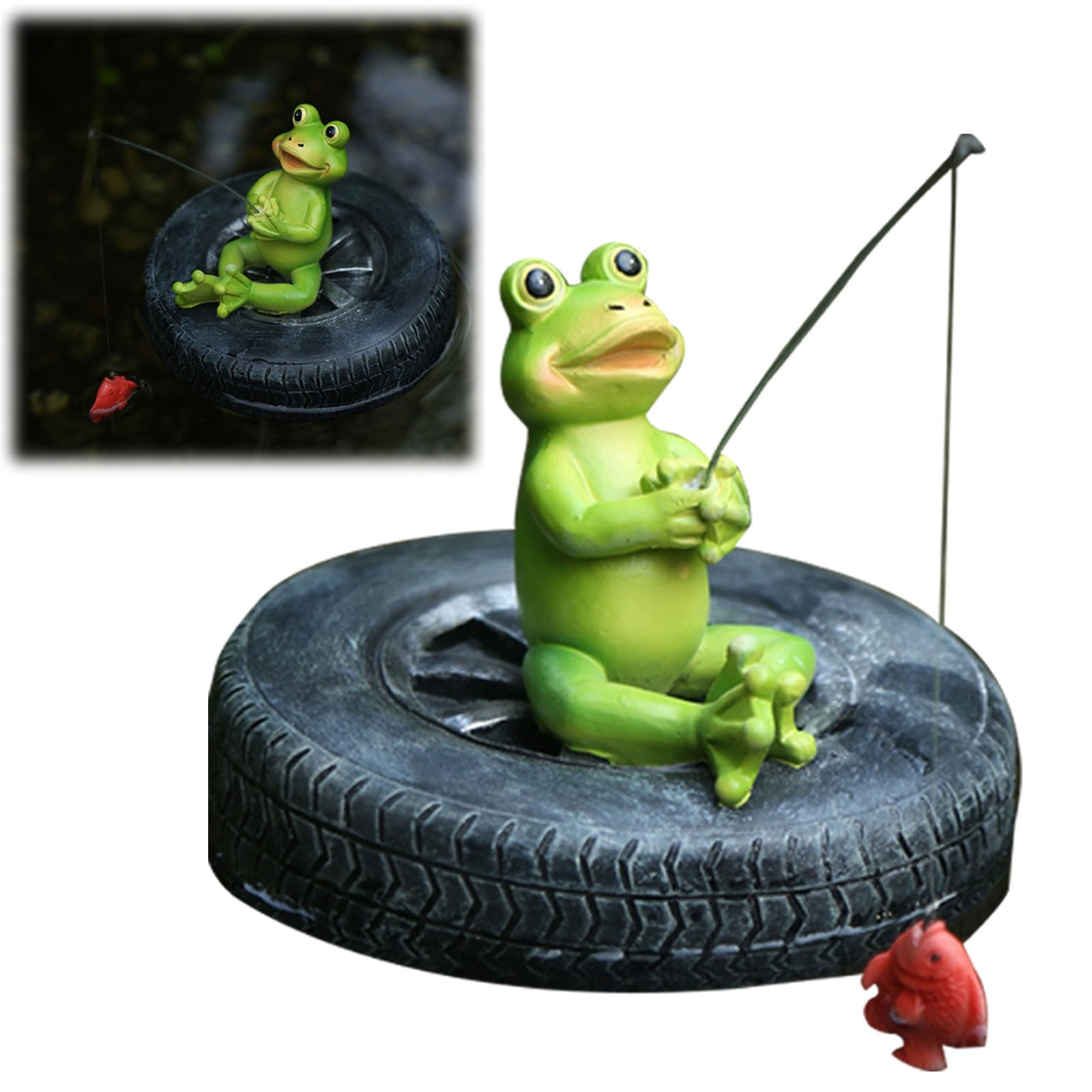 Floating Pond Decor,Pond Decorations,Pond Decor,Floating Resin Frog ...