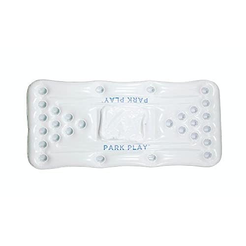 Floating Pong Table Pool Game with Drink Cooler - Inflatable - 6 Feet ...