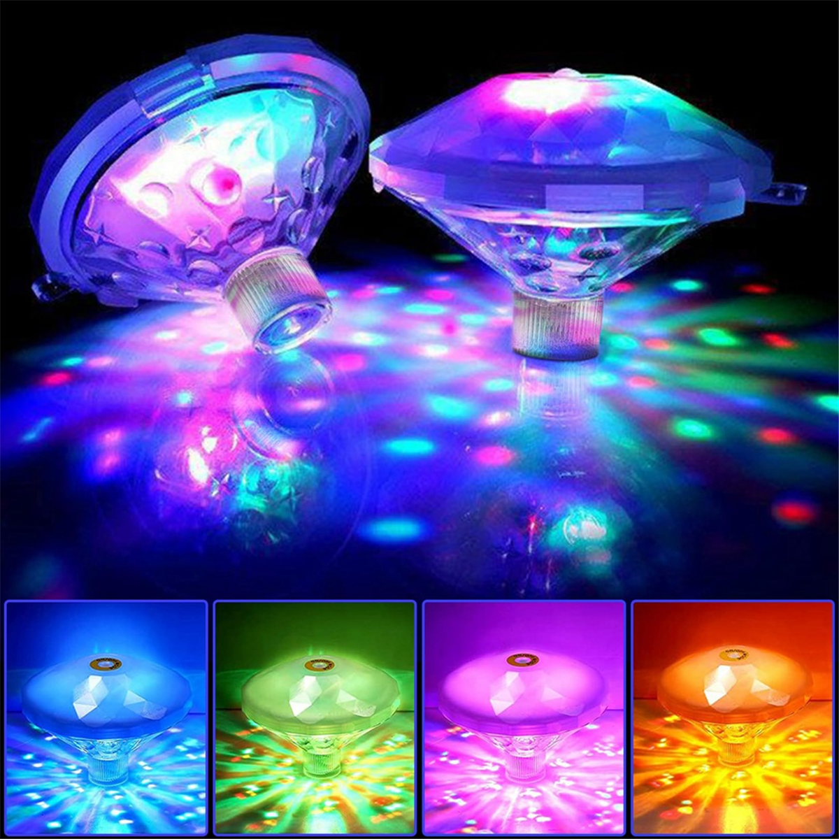 Floating Pool Lights - LED Color Changing Swimming Pool Lights,Battery ...