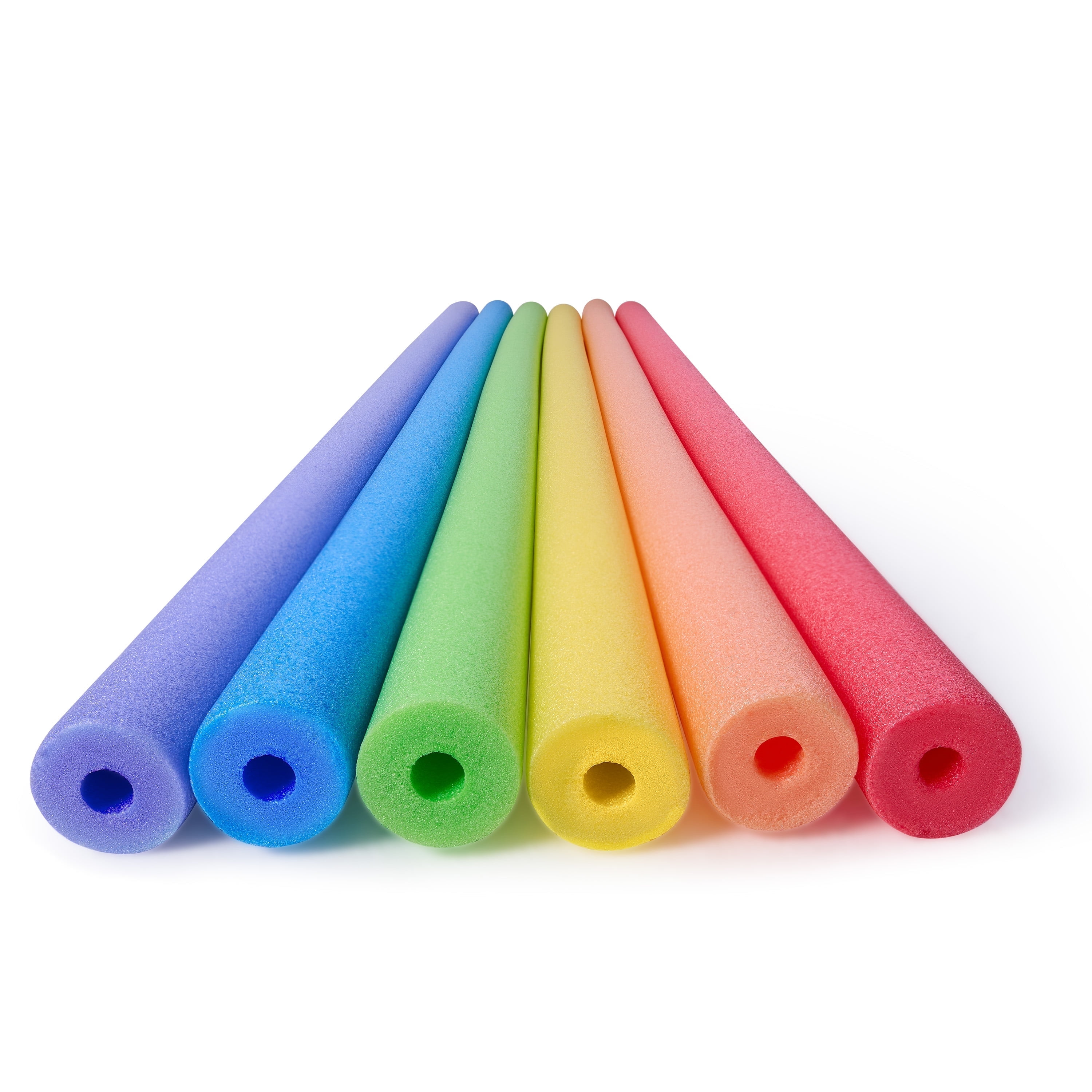 Floating Pool Noodles 6 Packs 48 Inches Foam Pool Noodles (Multicolor ...