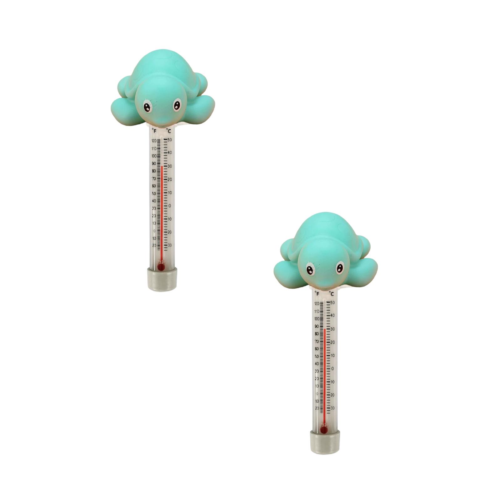 Floating Pool Thermometer, 2025 New Cartoon Animals Pattern Pool Water ...