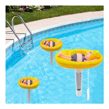 Pool Thermometer Floating Water Temperature Gauge for Swimming Pools ...