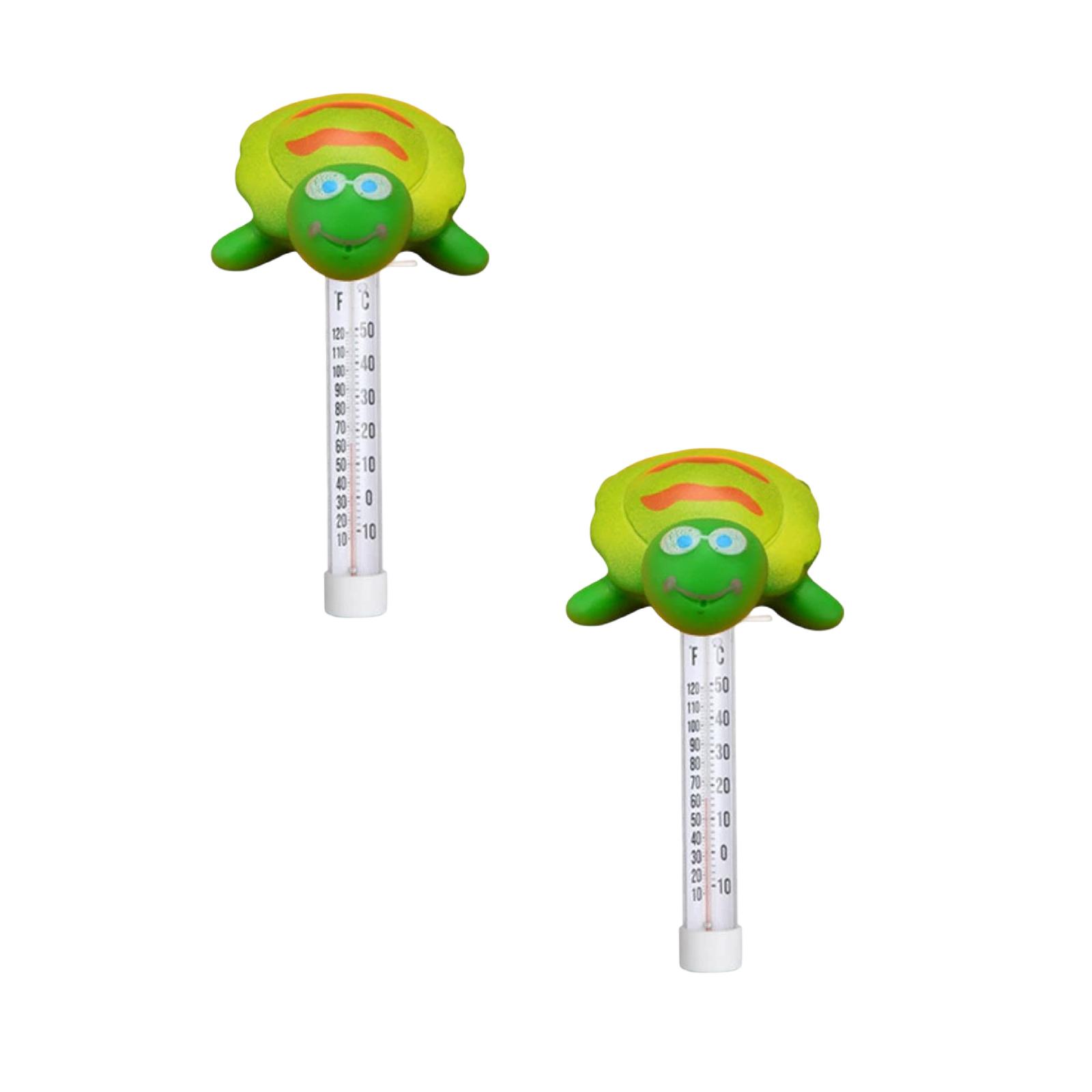 Floating Pool Thermometer with Large Display & String, 2025 New Shatter ...