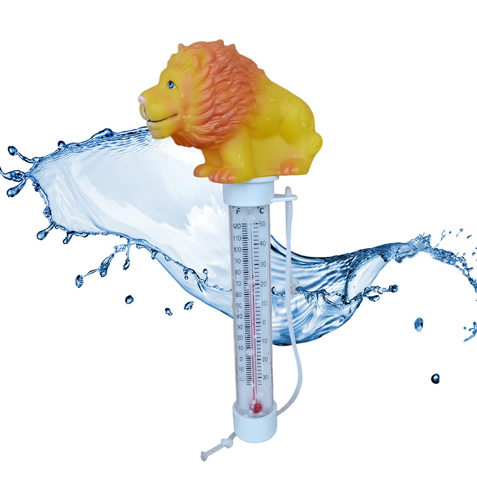 Floating Pool Thermometer,Large Size Easy Read for Water Temperature ...