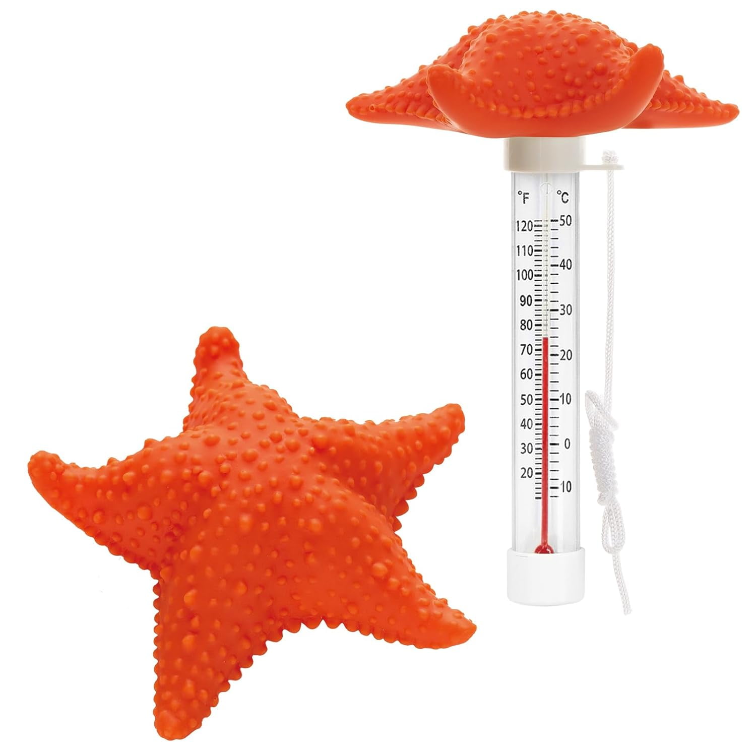 Floating Pool Thermometer, Large Size Easy Read for Water Temperature ...
