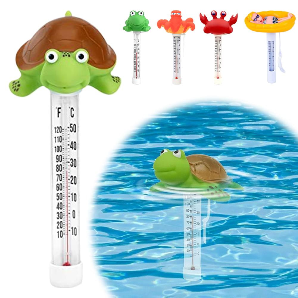 Floating Pool Thermometer, Large Size Easy Read for Water Temperature ...