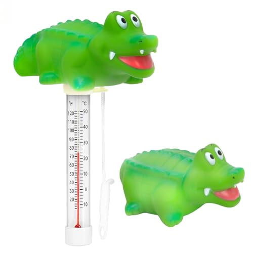 Floating Pool Thermometer, Large Size Easy Read for Water Temperature ...