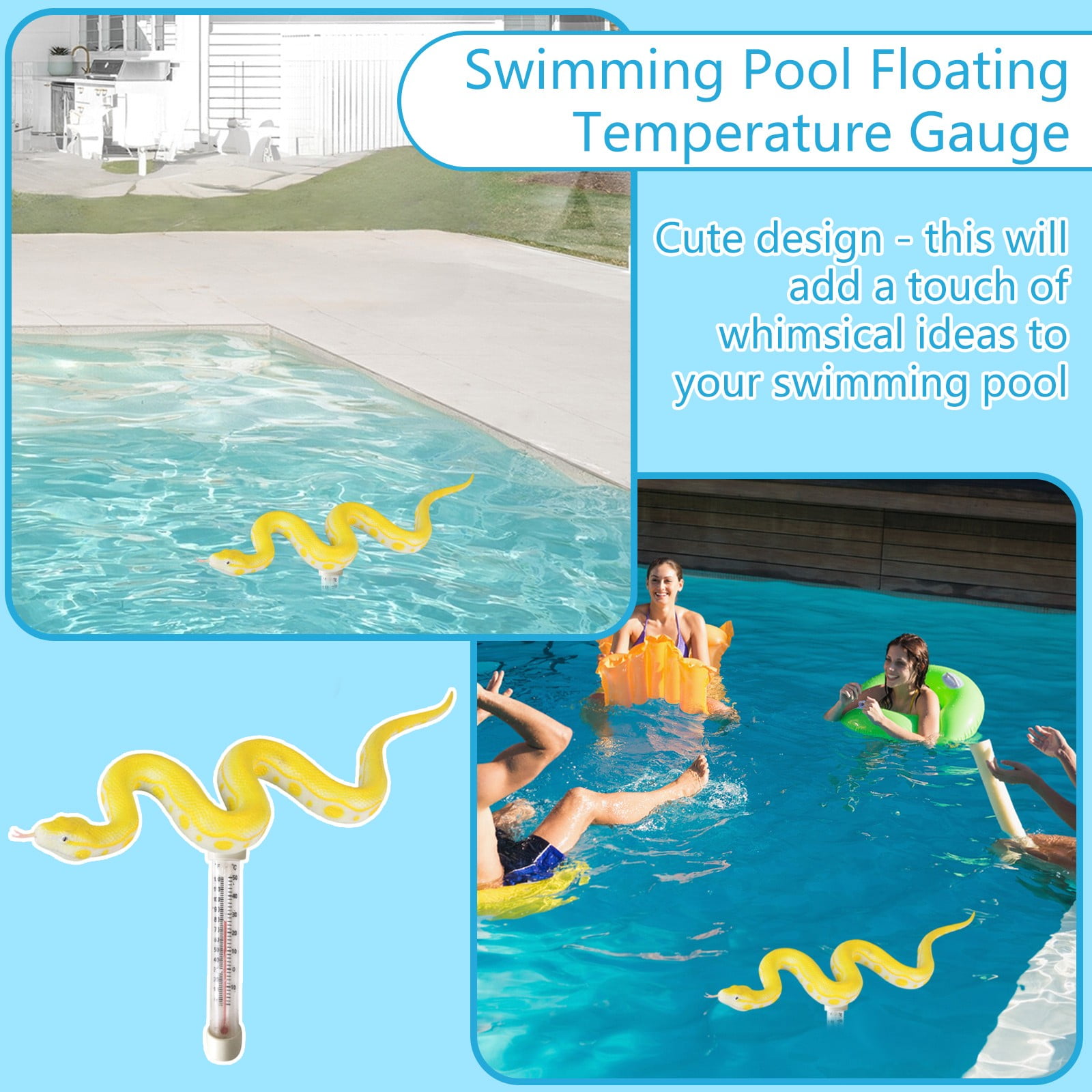 Floating Poop Pool Thermometer,Funny Floating Poop Pools Thermometer ...