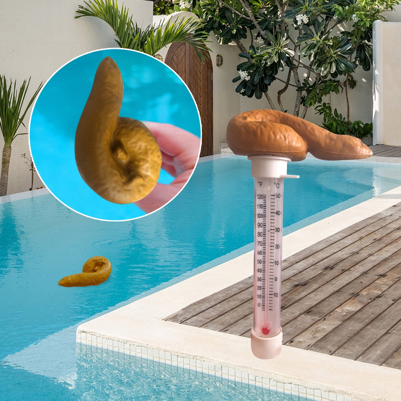 Floating Poop Prank Water Toys for Pools Aquariums Hot Tubs and Spas ...