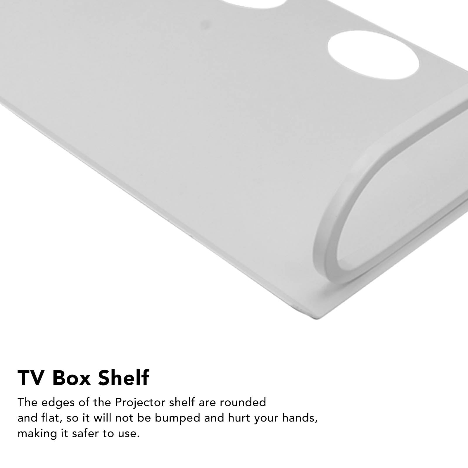 Floating Projector Shelf, Space Aluminum Design, Secure Wall Mount For ...