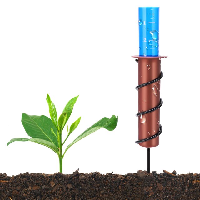 Floating Rain Gauge, Ground Mounted Plastic Cylinder Rain Water ... Floating Rain Gauge, Ground Mounted Plastic Cylinder Rain Water ...