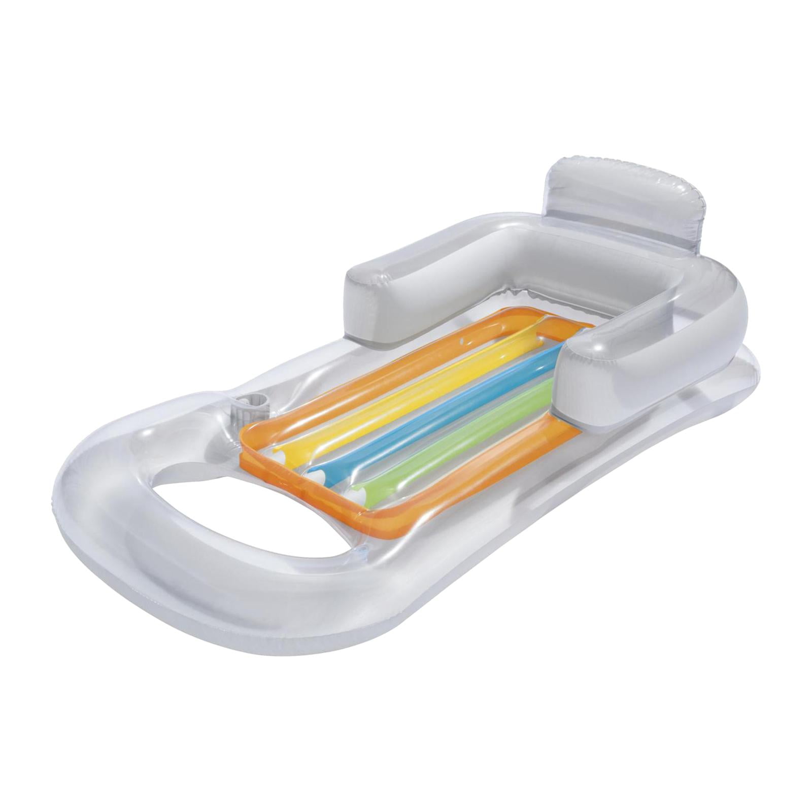 Floating Recliner Inflatable Lounge, Swiming Pool Floating Bed Water ...