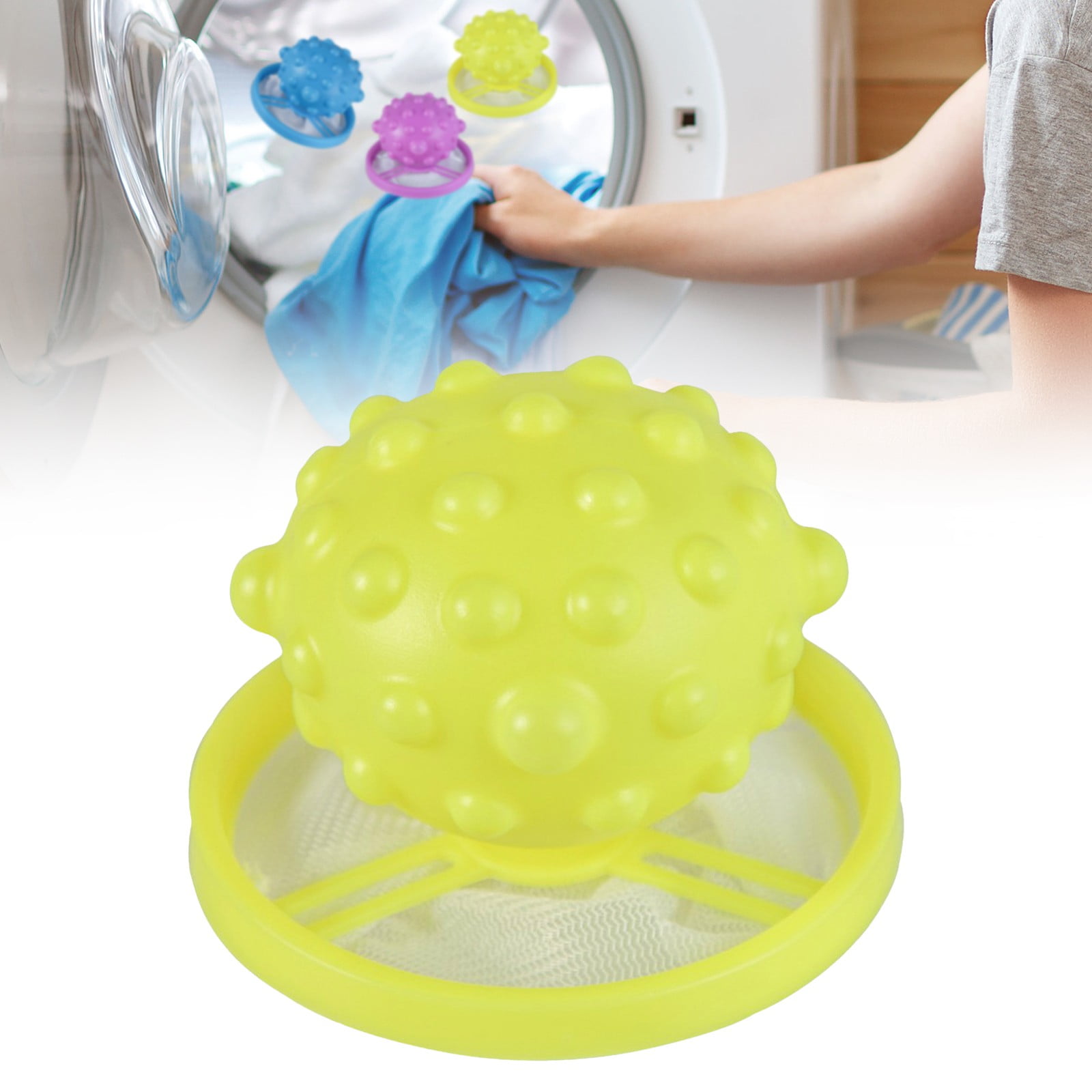 Floating Removal Mesh Bag With –Reusable Catcher For Laundry–Lint Trap ...