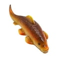 Floating Resin Fish Figurine Pond Statue Outdoor Accessories Float Fish ...