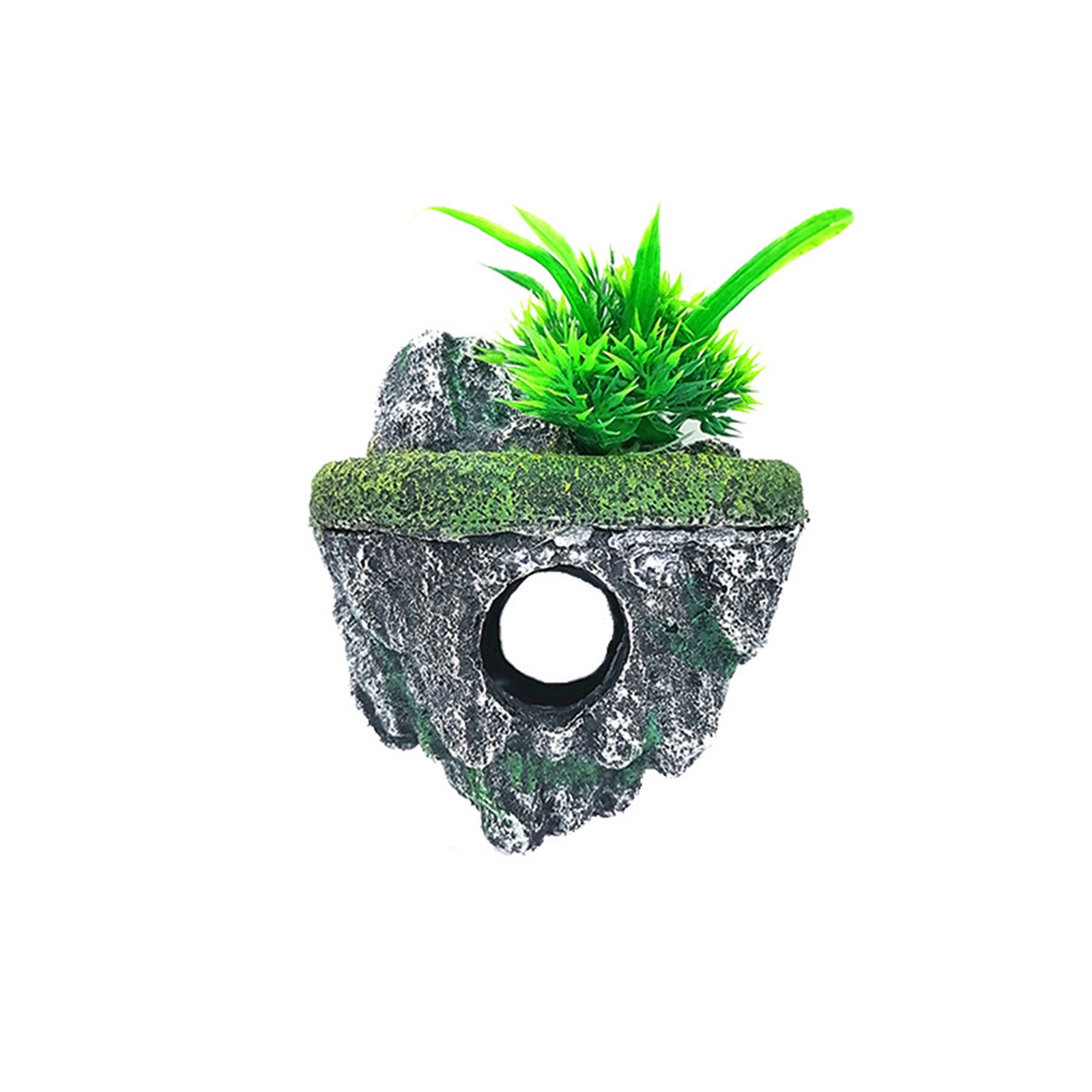 Floating Rock Suspended Artificial Stone Aquarium Decoration Fish Tank ...