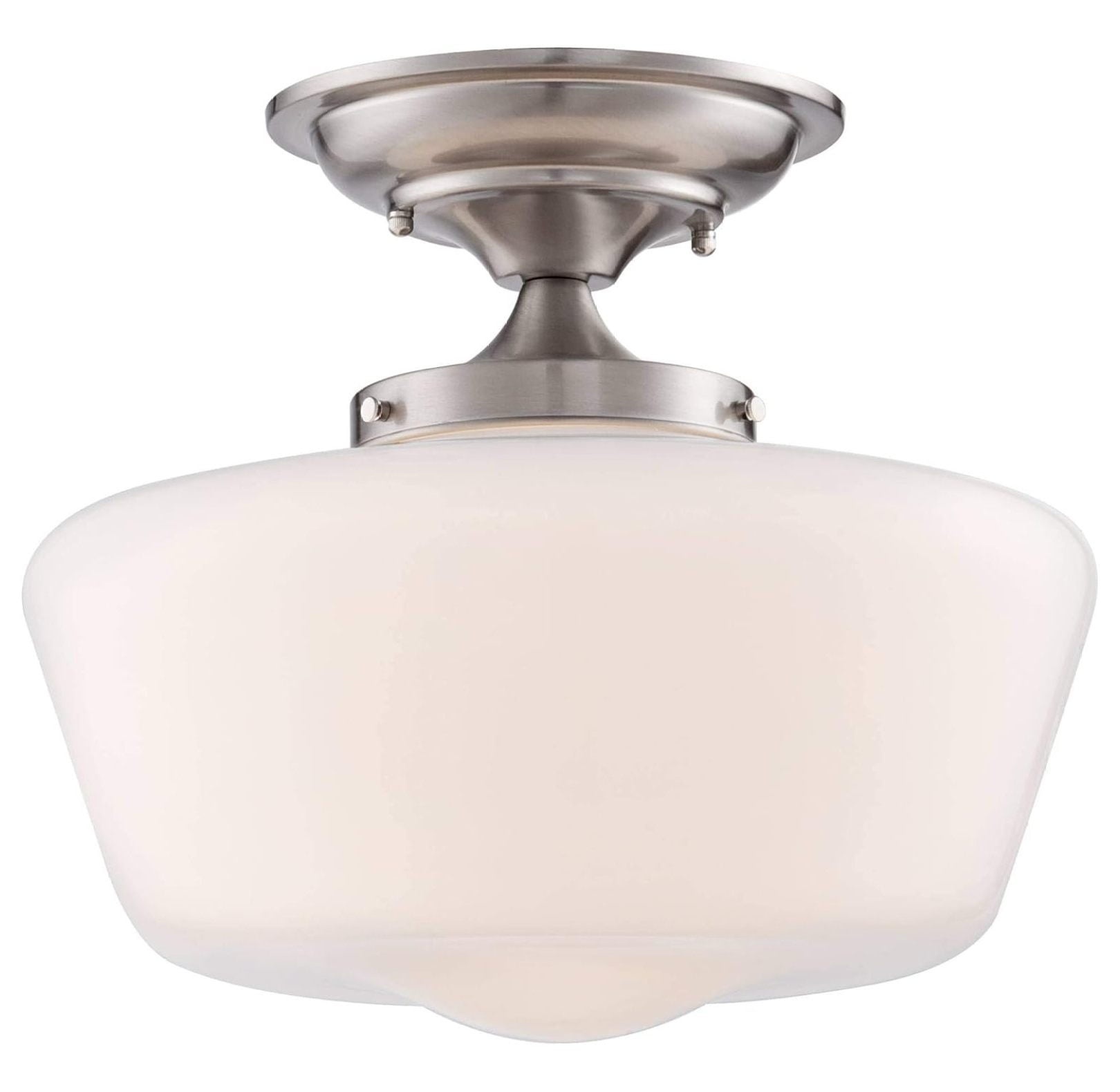 Floating Rustic Farmhouse Ceiling Light Semi Flush-Mount Fixture 12 ...