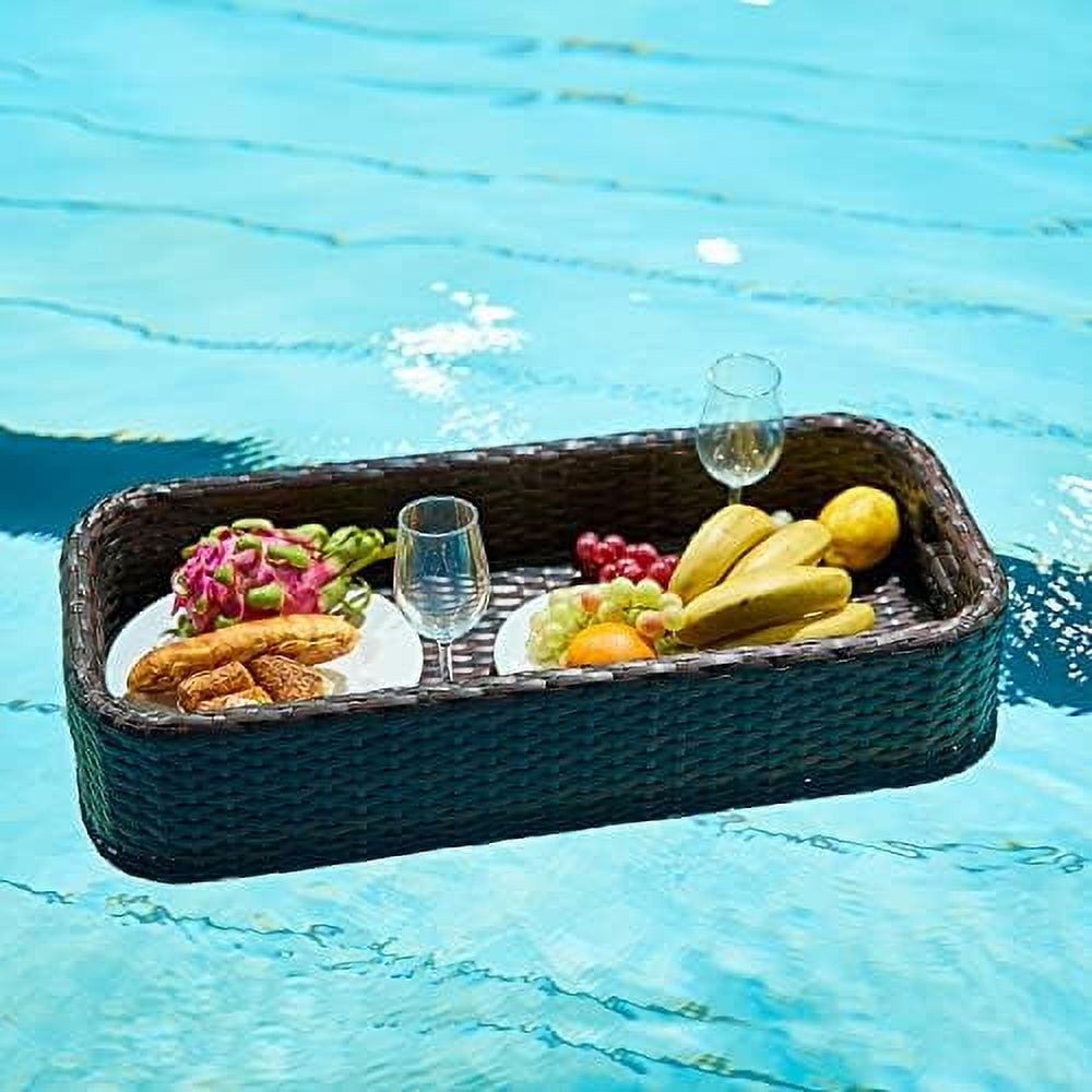 Floating Serving Tray Table and Bar - Swimming Pool Floats for Adults ...