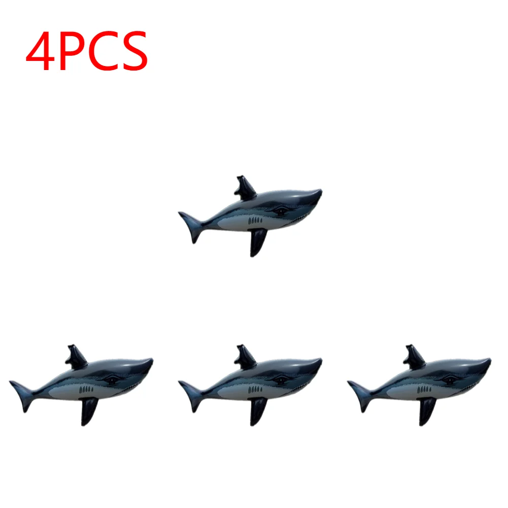 Floating Shark Water Swimming Pool Float Whale Fish Animals Toys Kids ...