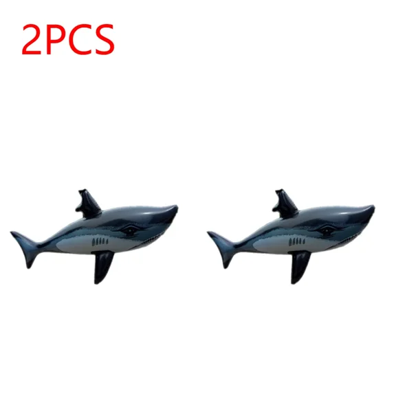 Floating Shark Water Swimming Pool Float Whale Fish Animals Toys Kids ...