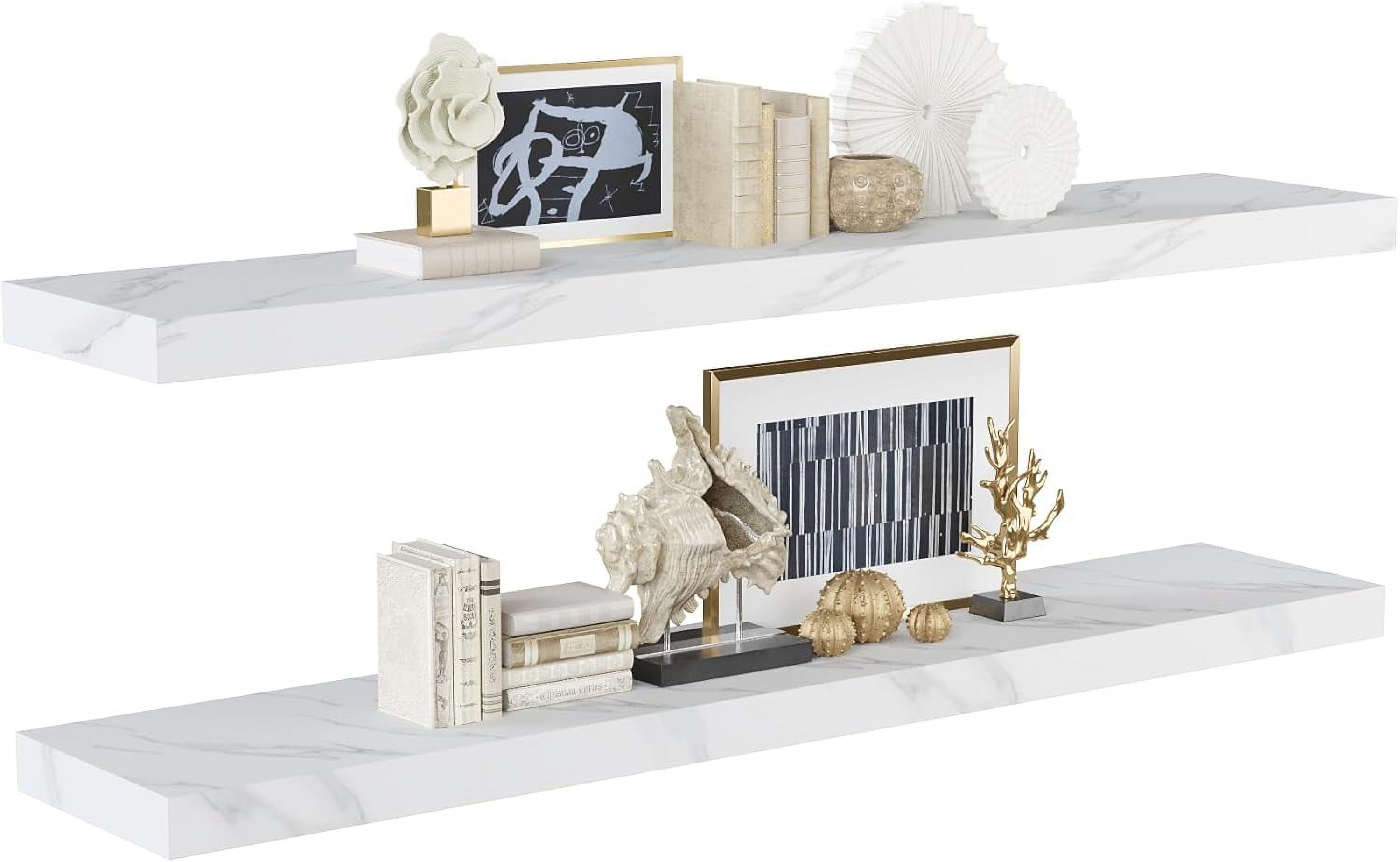 Floating Shelf, 24x6 Wall Shelf,Decor Wall Mounted Shelves,Hanging ...