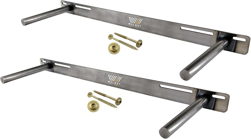 Floating Shelf Bracket - 43” Hidden Shelf Brackets, 150 LB Weight ...