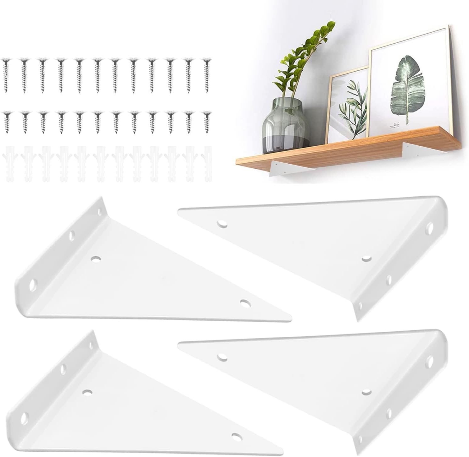 Floating Shelf Brackets 5 Inch, Floating Shelves Brackets,Wall Brackets ...