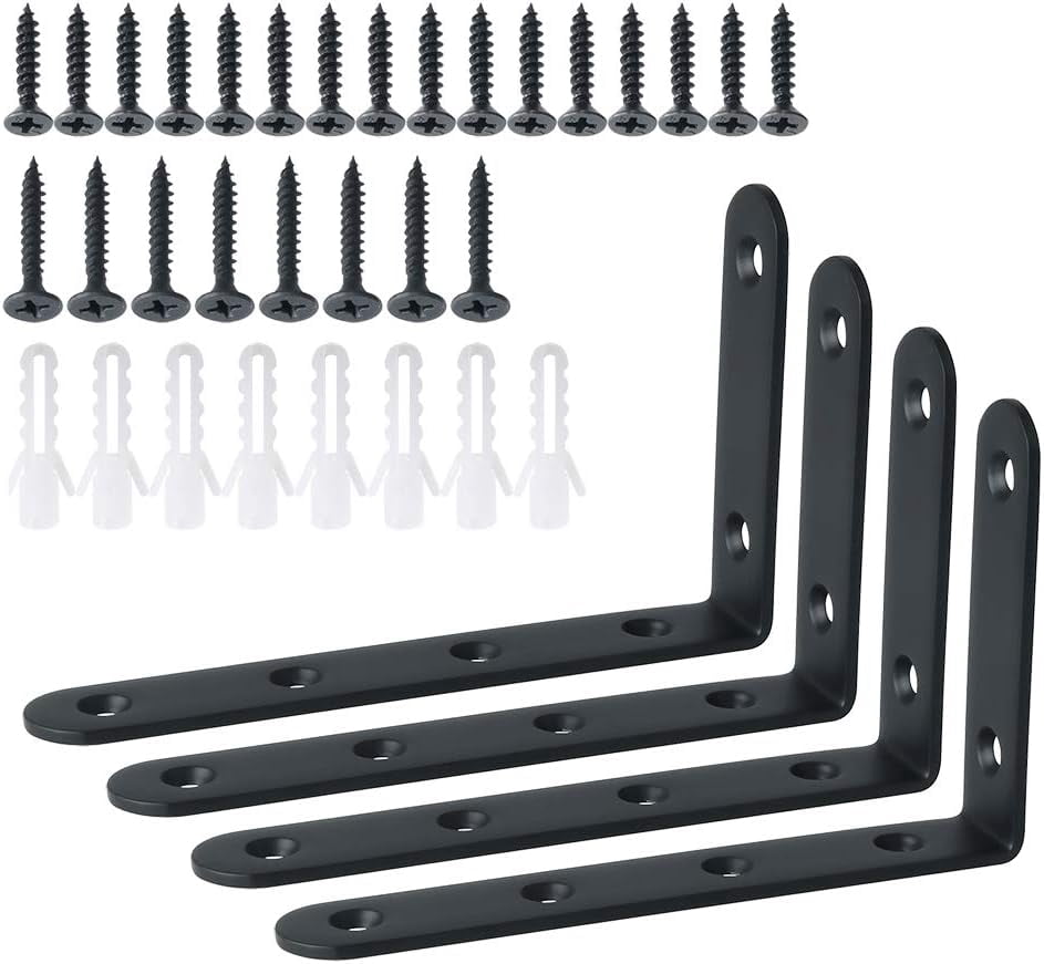 Floating Shelf Brackets - Wall Brackets for Heavy Duty Support ...