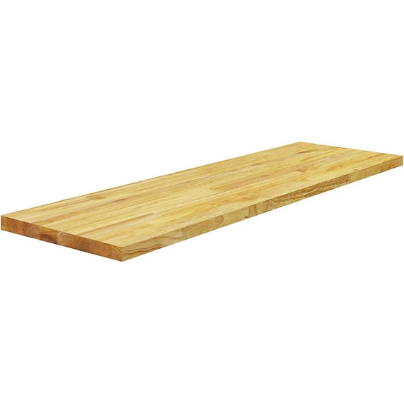Floating Shelf Wall Mounted Solid Butcherblock Shelf 12" Depth x 48 ...