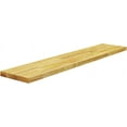 Floating Shelf Wall Mounted Solid Butcherblock Shelf 8" Depth x 48 ...