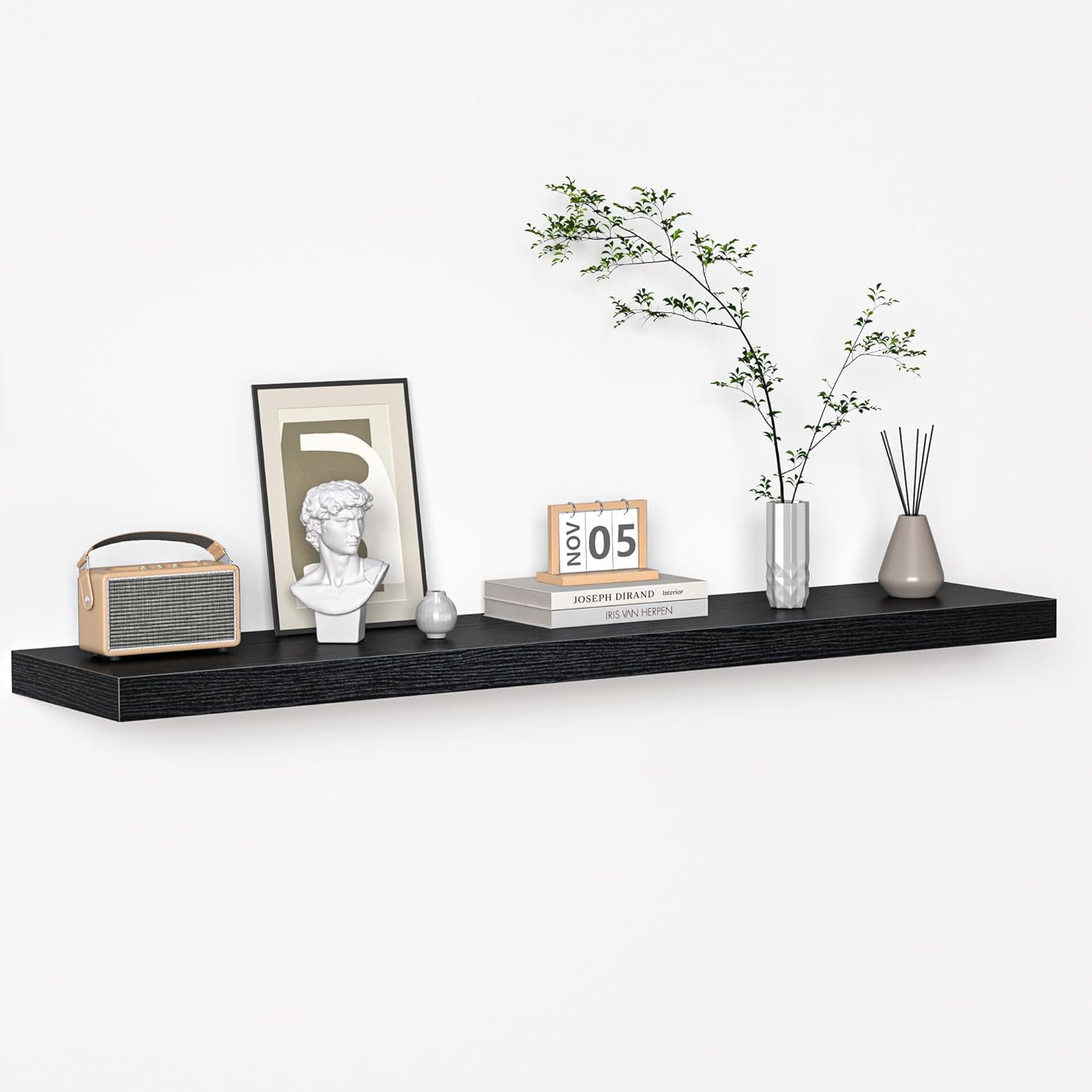 Floating Shelves - 10.3 Inch Deep Wall Shelf for Decor & Storage - Wall ...