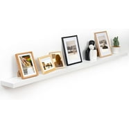 JPND 36'' Wooden Floating Shelves with Invisible Brackets, Set of 2 ...