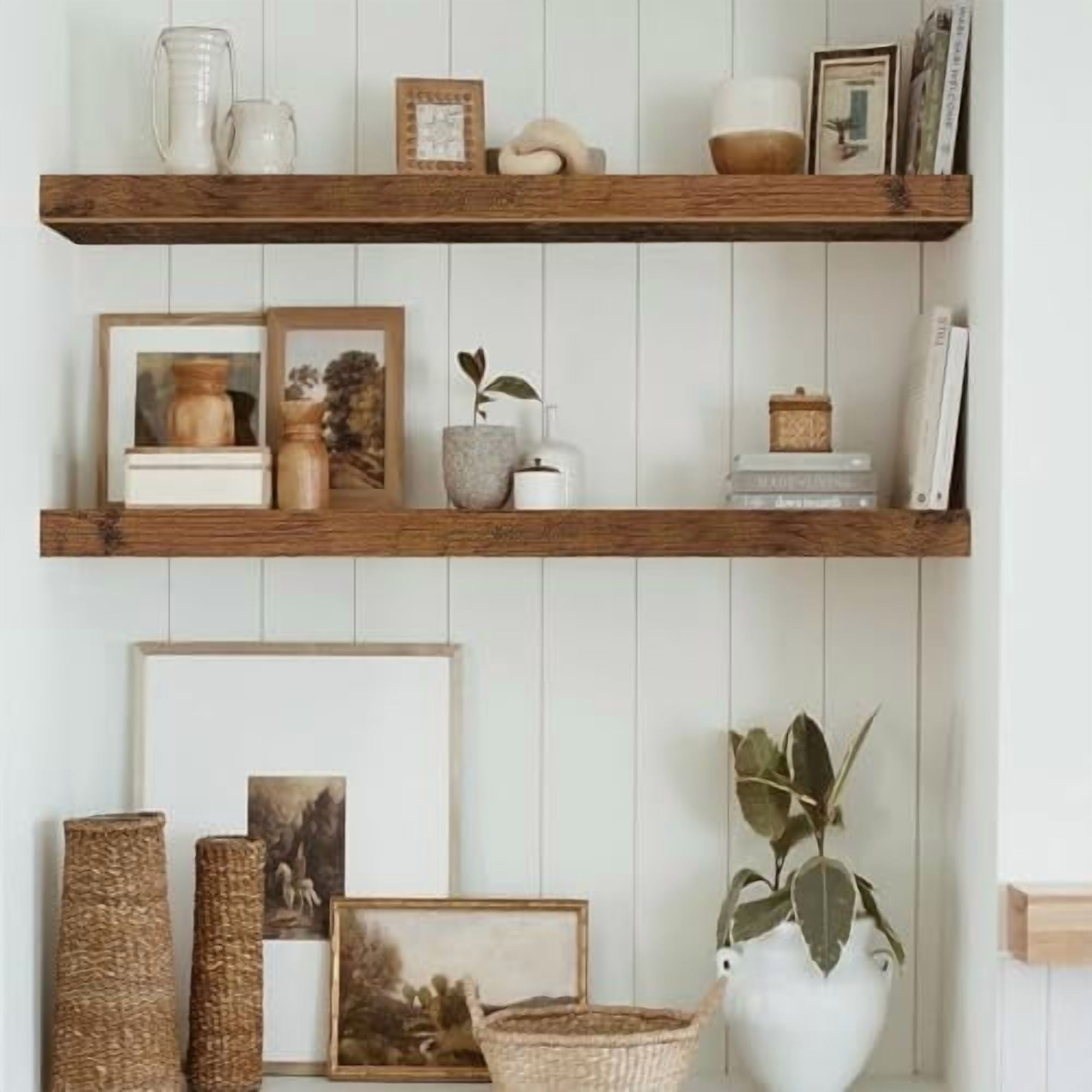 Floating Shelves for Wall 31.5" Long - Wall Mounted Shelf Bathroom ...