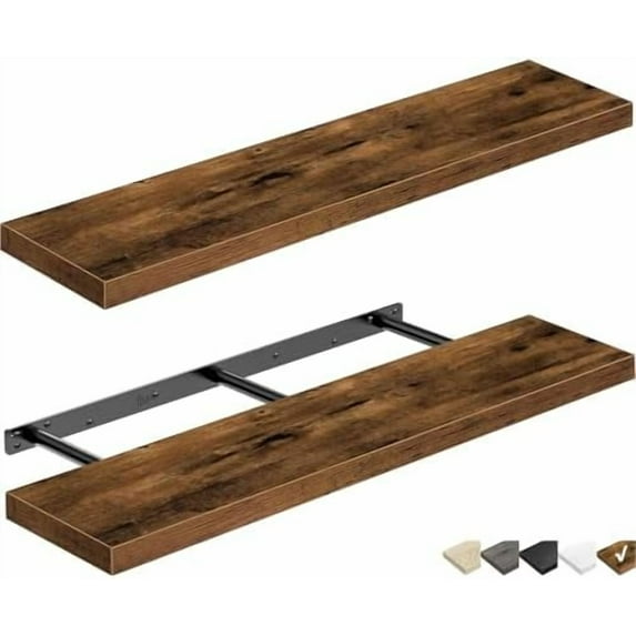 Floating Shelves for Wall 31.5" Long - Wall Mounted Shelf Bathroom ...