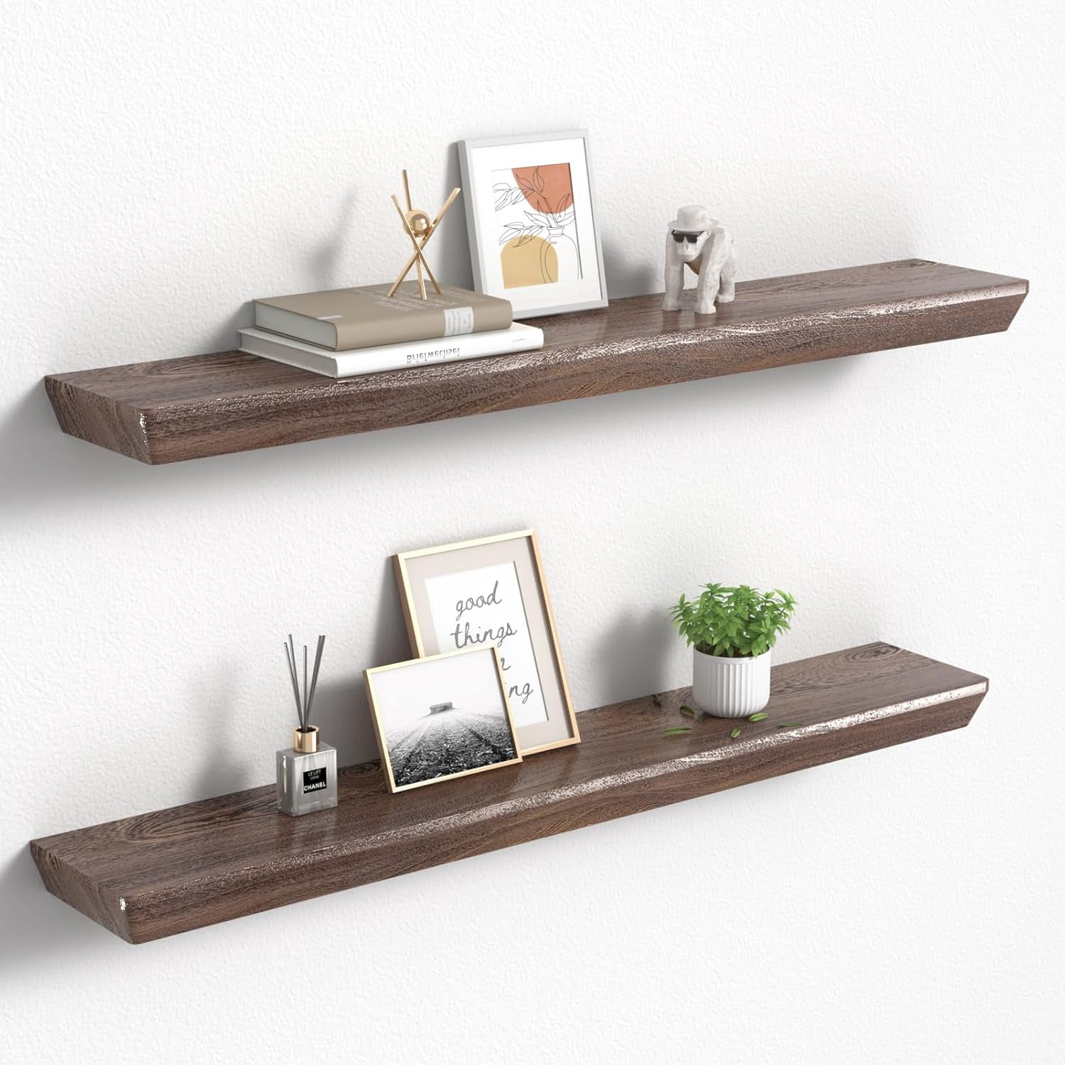 Floating Shelves for Wall, 36 Inch Floating Shelves Set of 2, 6 Inch ...