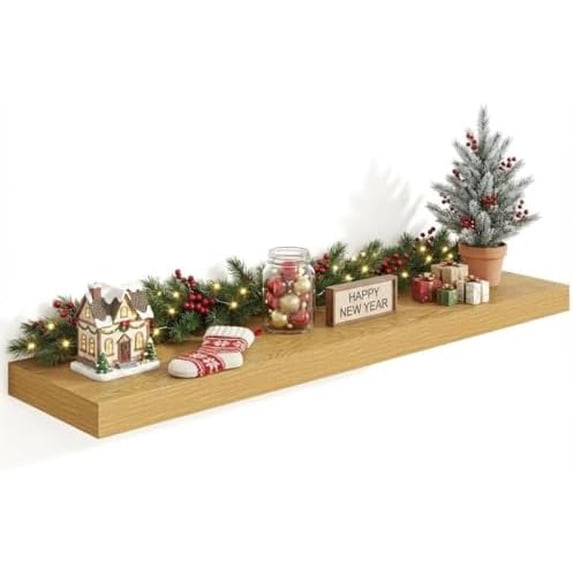 Floating Shelves for Wall 48 Inch Long,Extra Large and Thick Wood ...