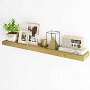 Sorbus Extra Long Floating Rectangle Shelves – 35" L x 9" D x 1.5" H ...