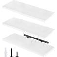 Floating Shelves for Wall, 5.5" White Deep Floating Shelf with ...