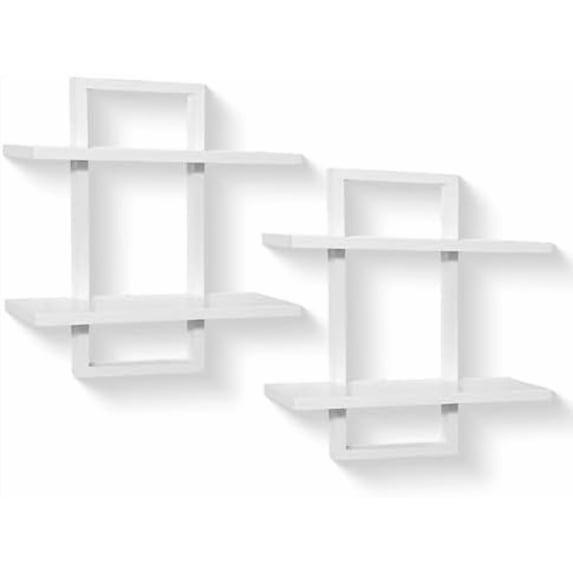 Floating Shelves for Wall,Display Hanging Shelf Set of 2,Modern ...
