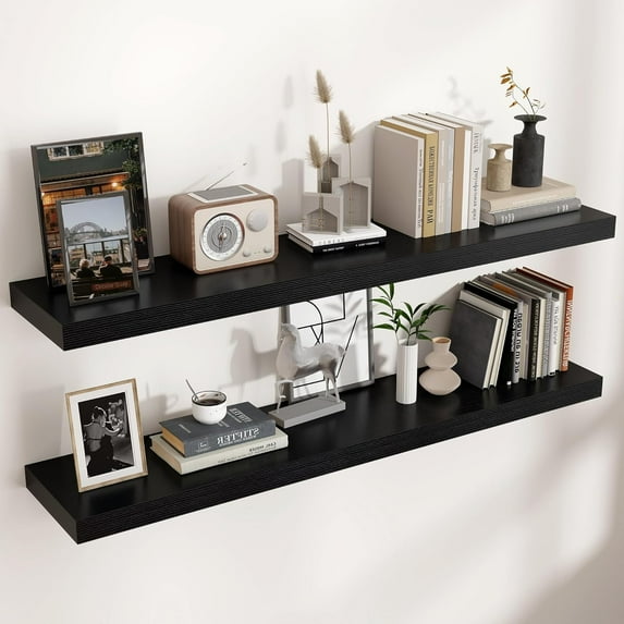 Floating Shelves for Wall, Engineered Wall Shelves with Invisible ...