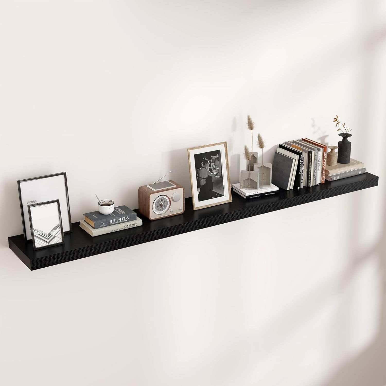 Floating Shelves for Wall, Engineered Wall Shelves with Invisible ...