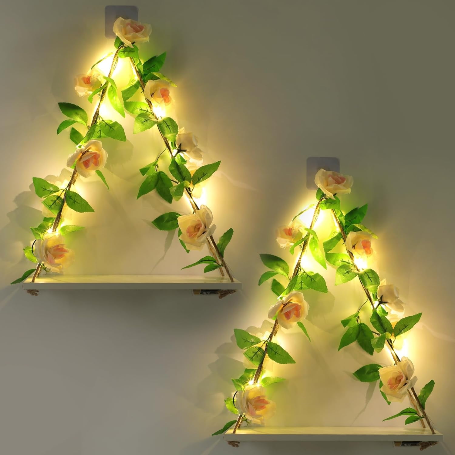 Floating Shelves for Wall,Plant Wall Decor,Hanging Shelf,Cottage Core ...